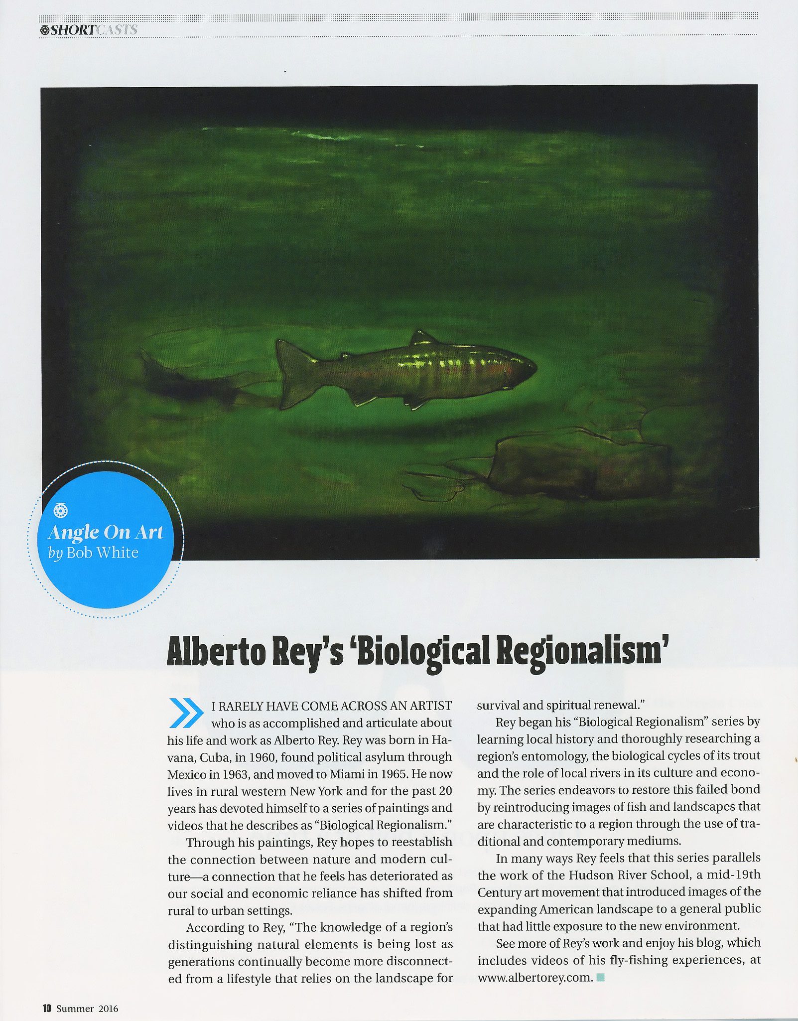 Fly Rod and Reel Magazine Summer 2016 | Alberto Rey
